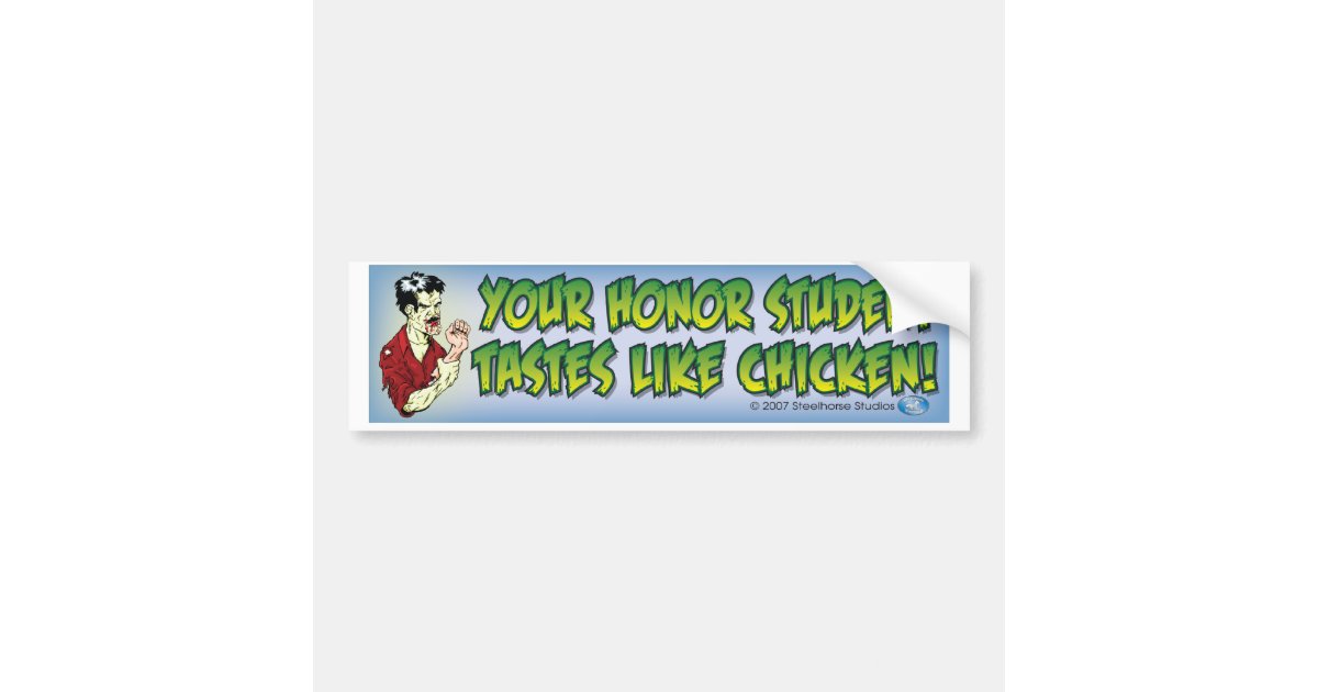 Honor Student Bumper Sticker | Zazzle.com