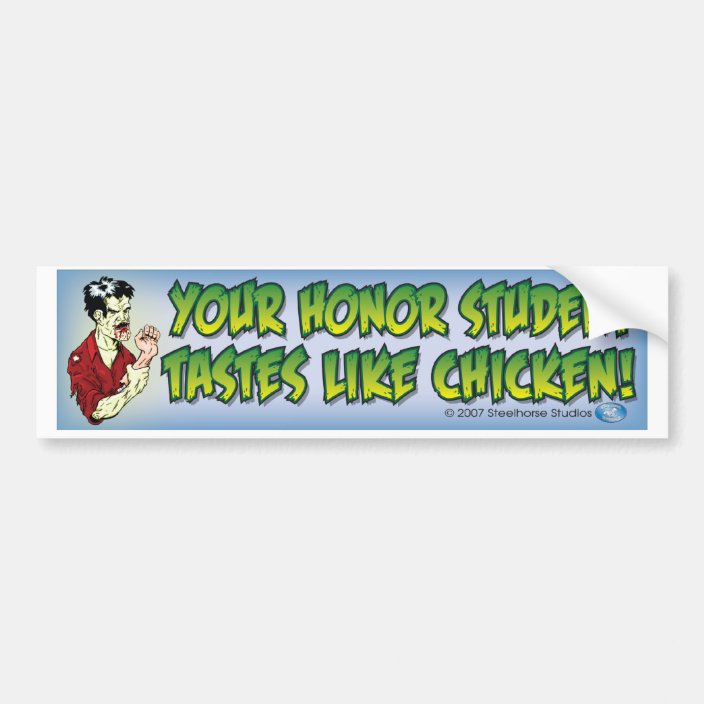 Honor Student Bumper Sticker | Zazzle.com