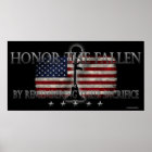 Honor the Fallen Military Poster | Zazzle.com