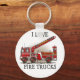 Hook and Ladder Fire Truck Keychain ILFT | Zazzle