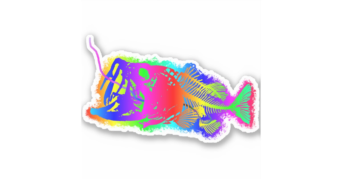 HOOKED STICKER | Zazzle