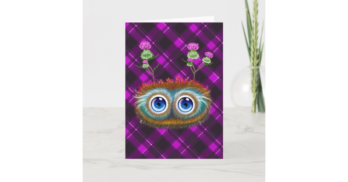 Hoots Toots Haggis! Thank You Card | Zazzle