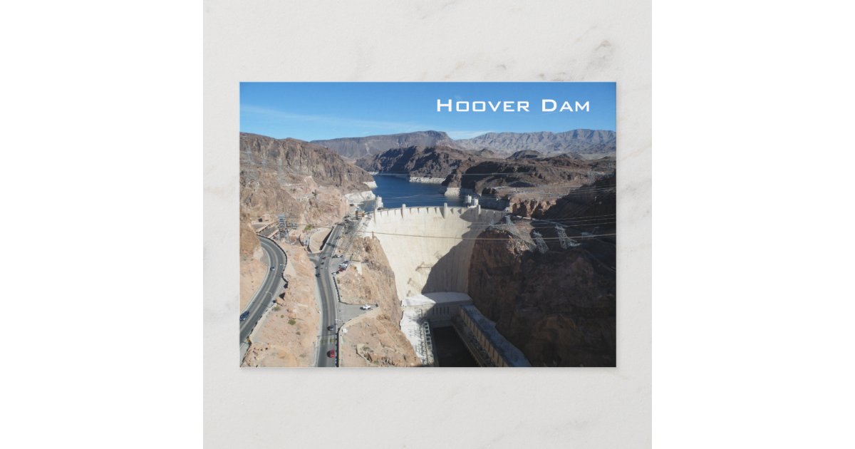 Hoover Dam Postcard | Zazzle