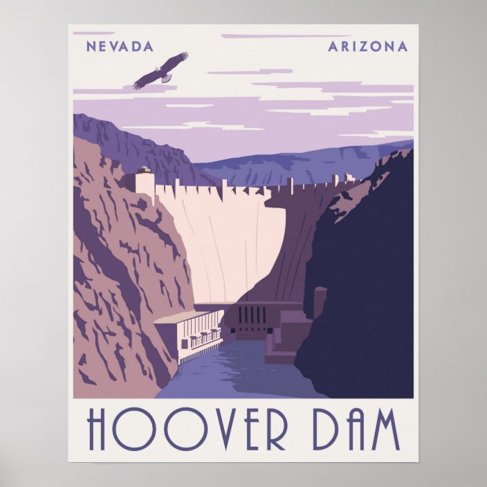Hoover Dam Poster | Zazzle.com