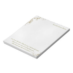 Hope and a Future, Custom Christian Note Paper | Zazzle