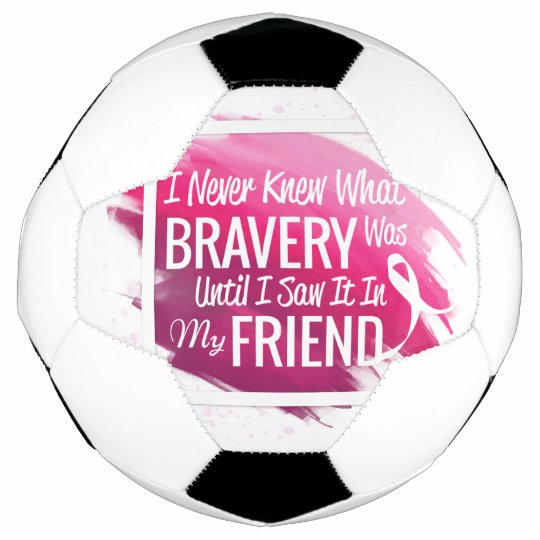 Hope Breast Cancer awareness pink ribbon on heart Soccer Ball | Zazzle.com