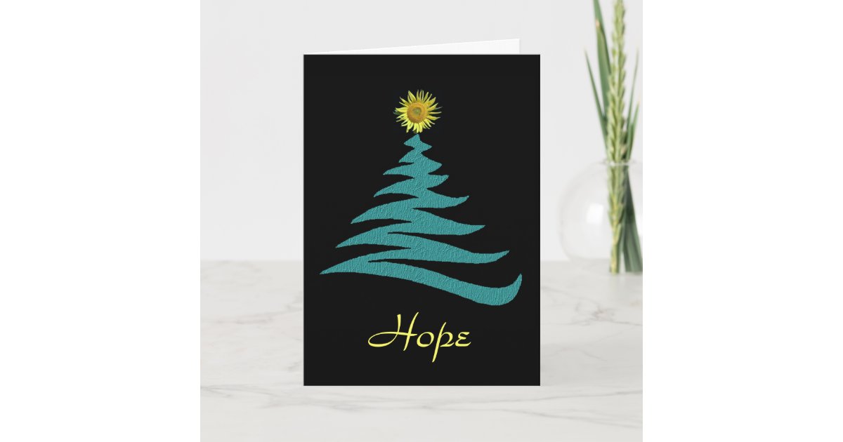 Hope Christmas Greeting Card | Zazzle
