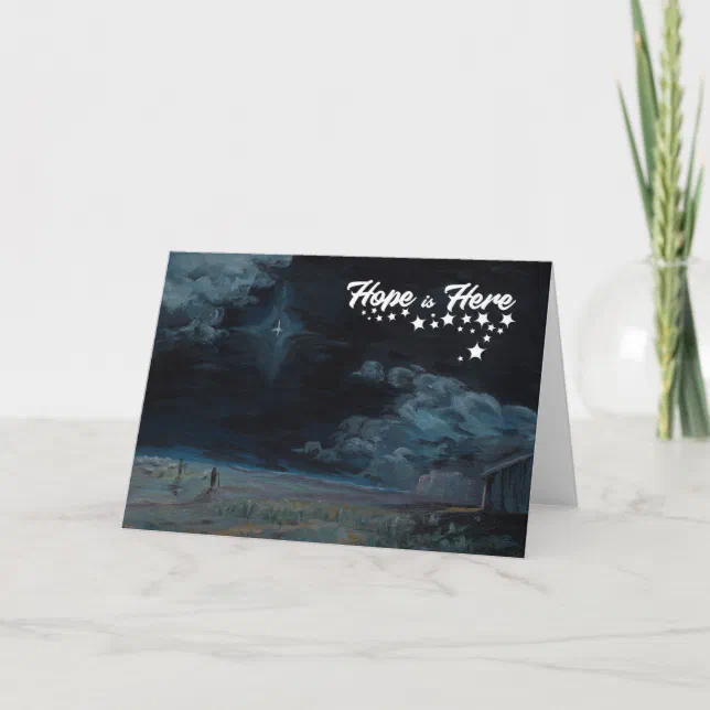 Hope Is Here Greeting Card | Zazzle