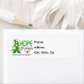Hope Matters 3 Organ Donation Label | Zazzle