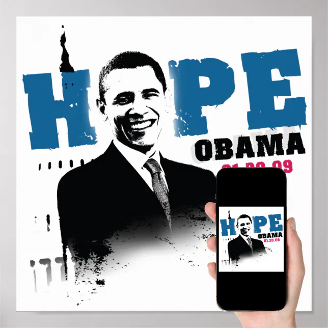 Hope - Obama Poster | Zazzle