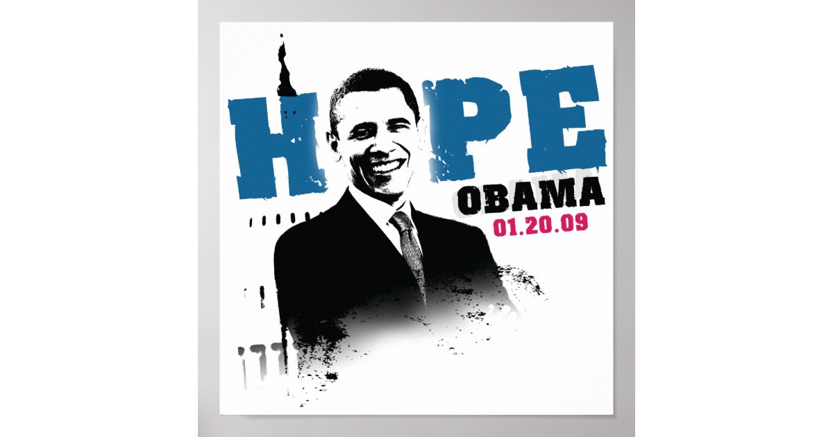 Hope - Obama Poster | Zazzle