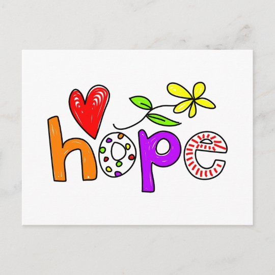 Hope Postcard | Zazzle.com
