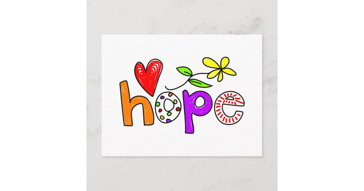 Hope Postcard | Zazzle