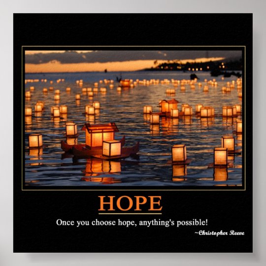 Hope Poster | Zazzle.com