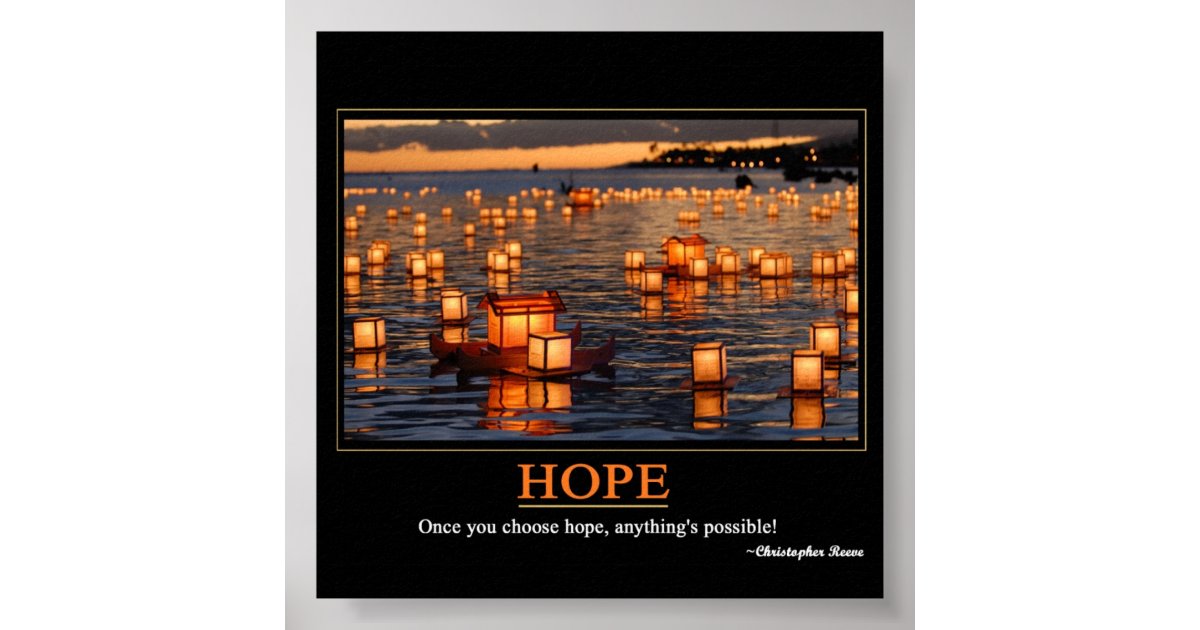 Hope Poster | Zazzle