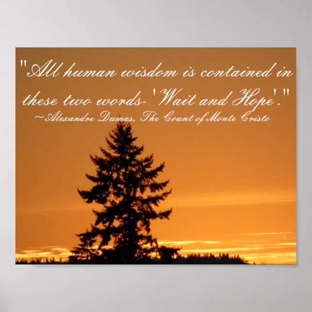Hope Quote Poster | Zazzle