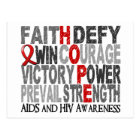 Hope Word Collage Ankylosing Spondylitis Postcard | Zazzle.com