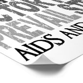 Hope Word Collage AIDS Poster | Zazzle