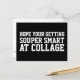 Hope You're Getting Smart Funny Postcard | Zazzle