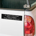 Hopey Changey Thing Bumper Sticker | Zazzle