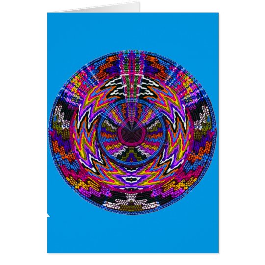Hopi Healing Prayer Medicine Wheel Mandala Card | Zazzle.com