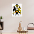 Hopkins Family Crest Poster | Zazzle