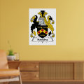 Hopkins Family Crest Poster | Zazzle
