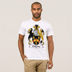 Hopkins Family Crest T-Shirt | Zazzle