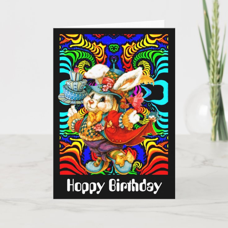 Hoppy Birthday Card | Zazzle