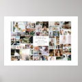 Horizontal Create Your Own 56 Photo Collage Poster | Zazzle