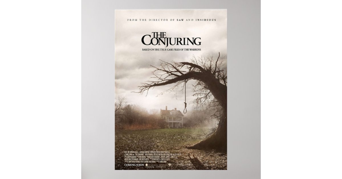 Horor Movies The Conjuring And Valak Poster | Zazzle