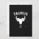 Horoscope Taurus Symbol Zodiac Sign Costume Invitation | Zazzle