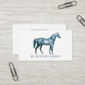 Horse Boarding And Riding Lessons Business Card | Zazzle