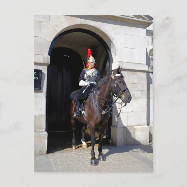 Horse guards, London UK Postcard | Zazzle