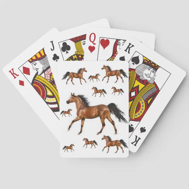 Horse Playing Card Deck | Zazzle