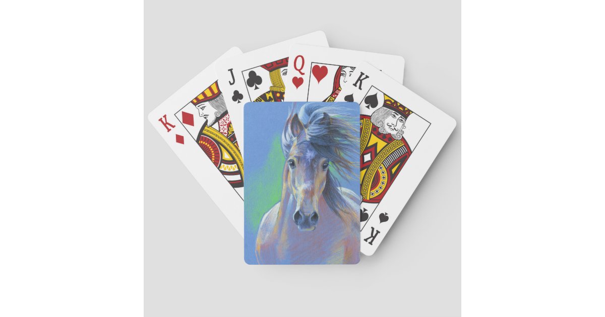 Horse Playing Cards | Zazzle