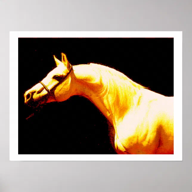 Horse Poster Print | Zazzle