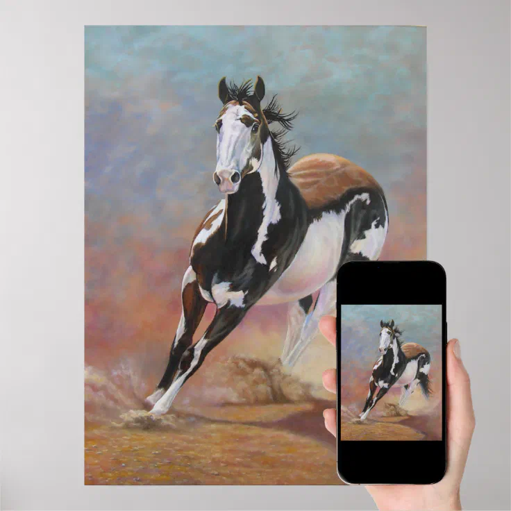 Horse poster - Sammy | Zazzle