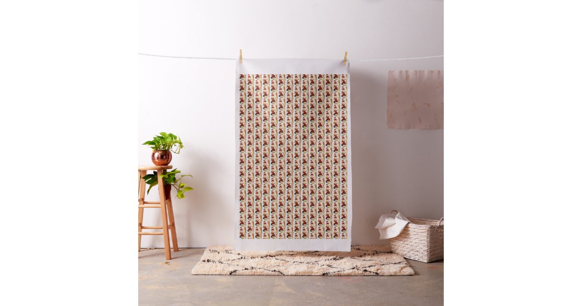 Horse racing fabric | Zazzle