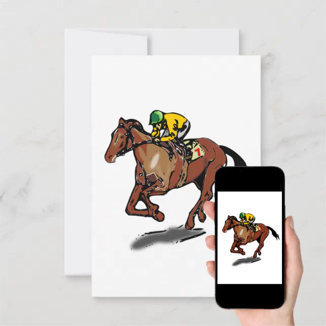Horse Racing Invitations | Zazzle