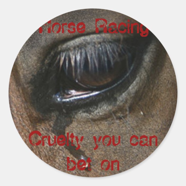 Horse Racing Stickers | Zazzle.com