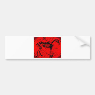 Red Horse Bumper Stickers - Car Stickers | Zazzle