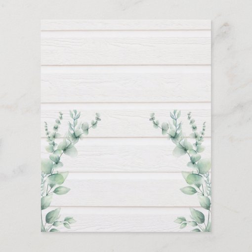 Horse Western Wedding Greenery Wood Rustic | Zazzle