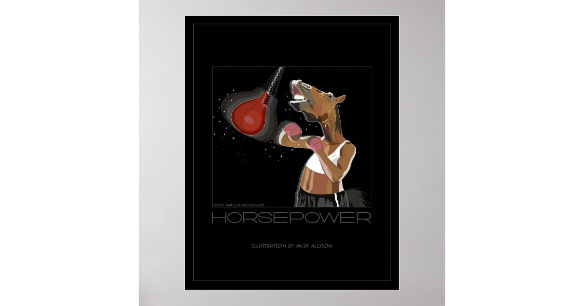 Horsepower Poster | Zazzle