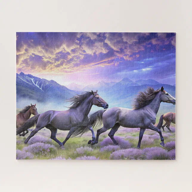 Horses jigsaw puzzle | Zazzle