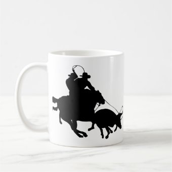 Horses - Rodeo - Team Roping Coffee Mug | Zazzle