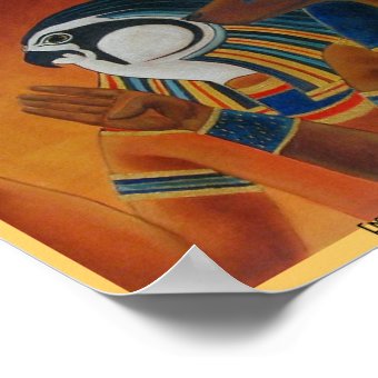 Horus and Anubis Poster | Zazzle