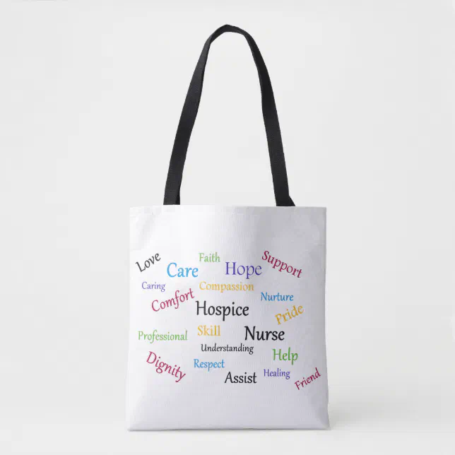 Hospice Nurse Tote | Zazzle