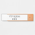 Hospitality Bilingual Chinese English VIP Room Door Sign | Zazzle
