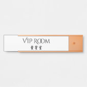 Hospitality Bilingual Chinese English VIP Room Door Sign | Zazzle